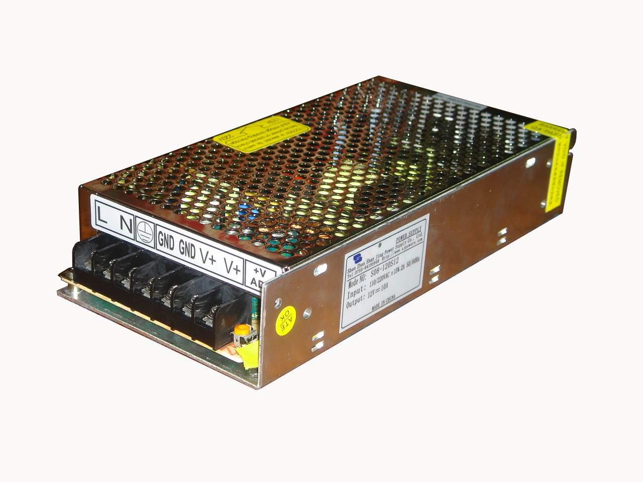 PSU 12V DC - 5A Aluminum Box