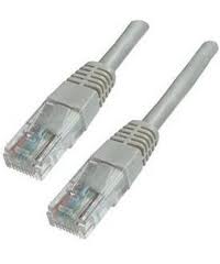 Gray Patch Cable 0.5m. cat.5e utp
